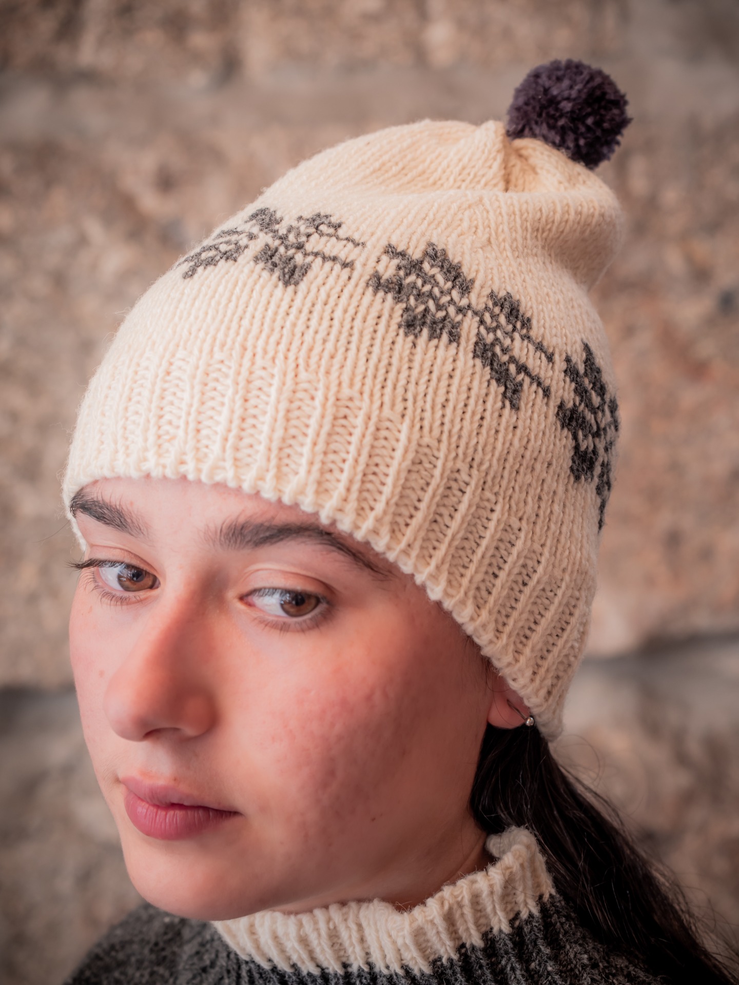 Gorro Jaquard :: Capuchinhas, CRL